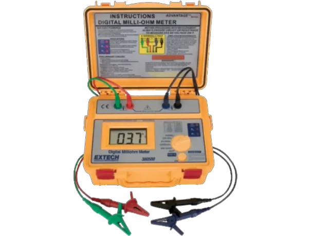 Battery Powered Milliohm Meter