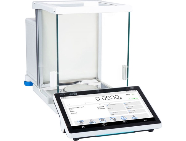 Analytical balances, 0.1 mg, 10'' Touch-Screen
