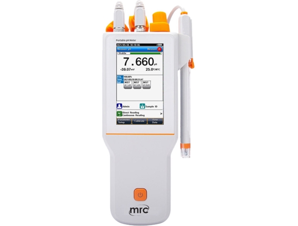 Touchscreen pH/mV/ORP/ATC portable meter