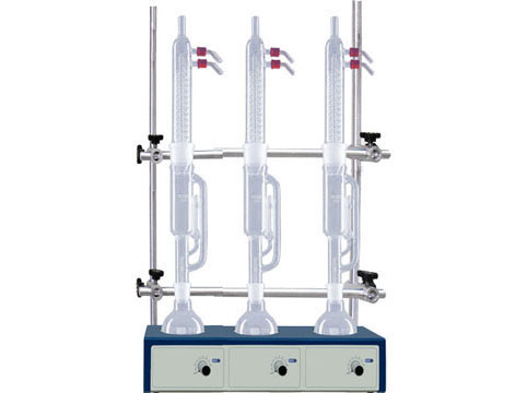 Laboratory Flask Heaters, 3 Places